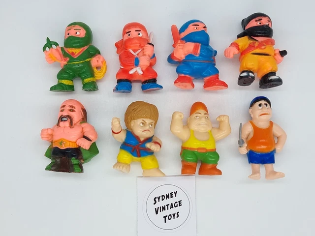 VINTAGE 1986 SOMA Figure Lot Ninja Karate Wrestling Pirate $39.99 ...