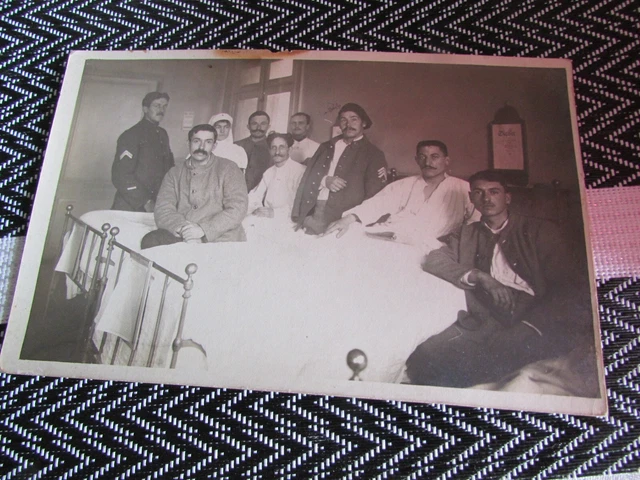 WW1 FRENCH WOUNDED Soldiers Photo Postcards £4.80 - PicClick UK