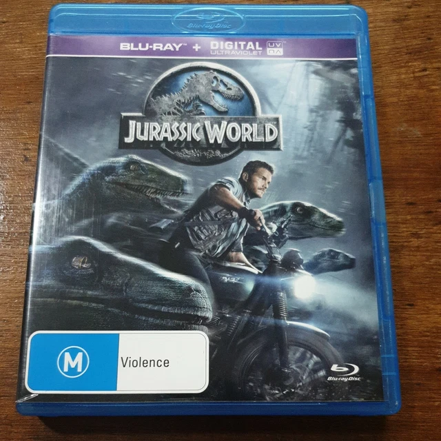 JURASSIC WORLD BLU-RAY LIKE NEW! FREE POST Chris Pratt, Bryce Dallas ...
