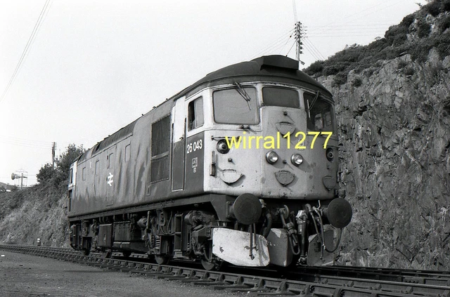 6X4 COLOUR RAILWAY photograph Class 26 26043 at Kyle £1.00 - PicClick UK