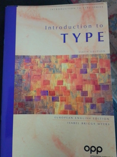 8 X MBTI Introduction To Type Booklets OPP £39.99 - PicClick UK