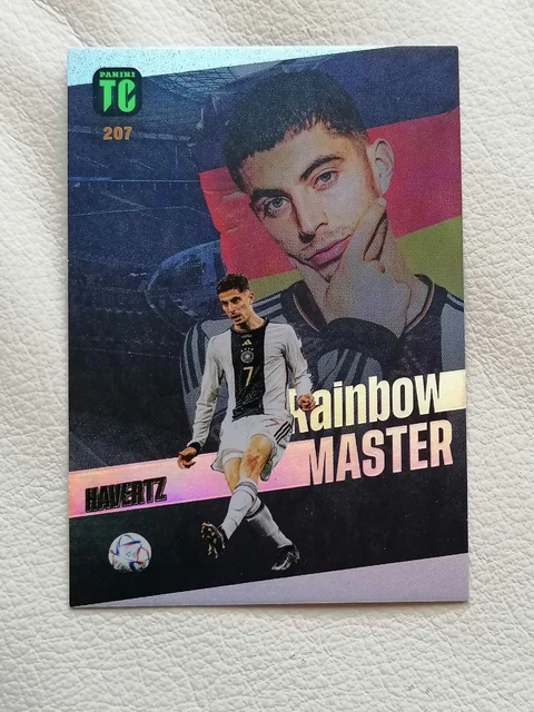 PANINI TOP CLASS 2023 Rainbow Master Kai Havertz Nr. 207 Sammelkarte ...
