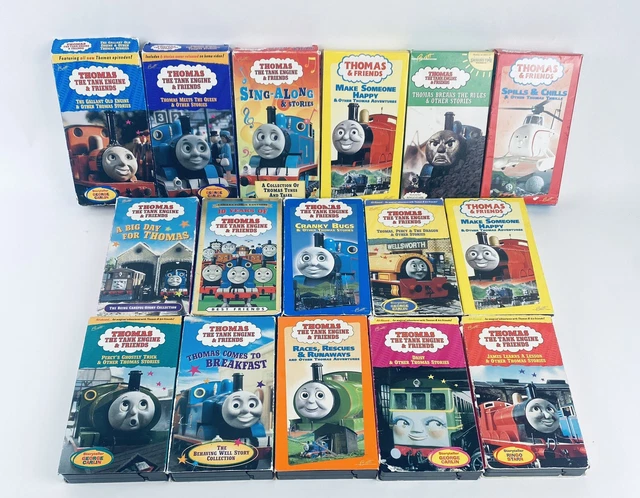 16X THOMAS THE Tank Engine VHS Lot, Big Day for Thomas, Spills & Chills ...