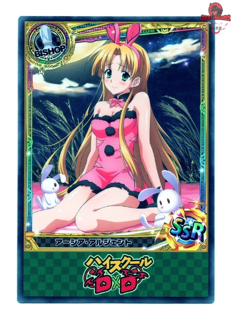 CARTE HIGH SCHOOL DxD Anime Card Asia Argento Waifu Manga Cardass ...