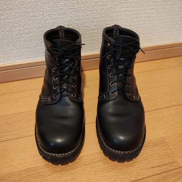 WESCO JOBMASTER 9E Leather Work Boots Black Excellent Condition £543.73 ...