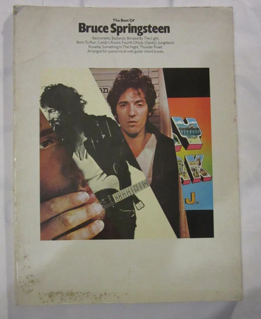 BRUCE SPRINGSTEEN - The Best of - Songbook, Notenbuch, Spartito, Sheet ...