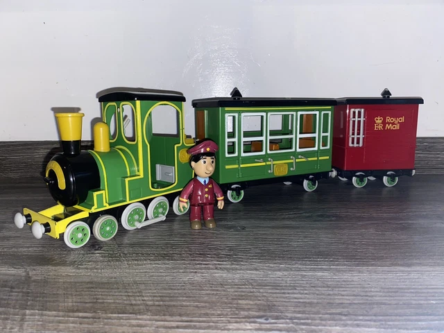 POSTMAN PAT GREENDALE Rocket Motorized Train and AJ figure Electronic ...