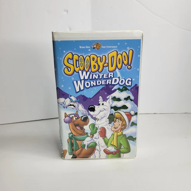SCOOBY-DOO WINTER WONDERDOG VHS 2002 Classic Kids Animated Cartoon ...