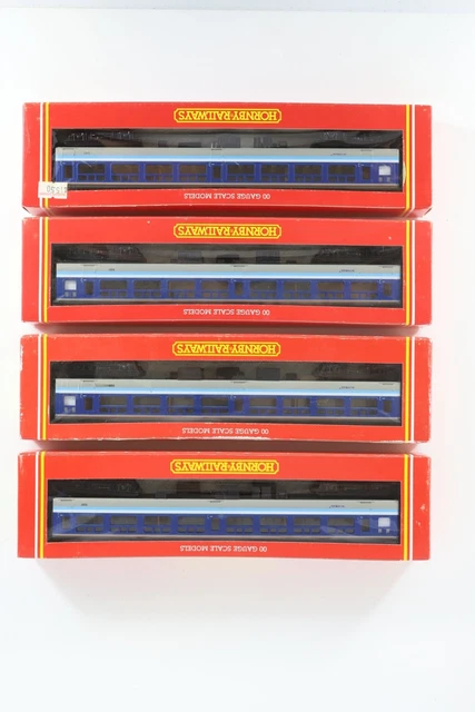 HORNBY OO GAUGE Selection of Open 2nd Class Scotrail Coaches x 4 (03) £ ...