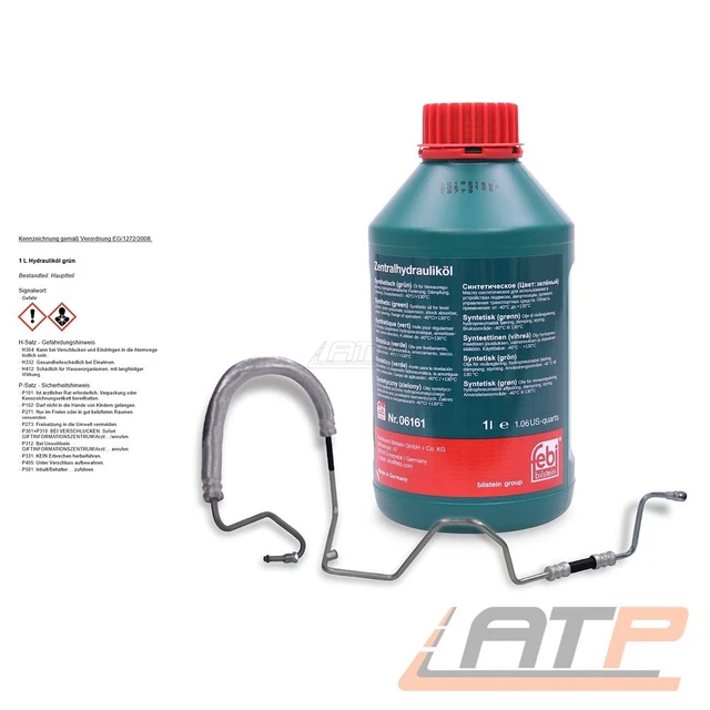 SERVOLEITUNG LENKGETRIEBE +1L Servoöl Für Vw Lupo 6X Polo 6N1 6N2 Seat ...