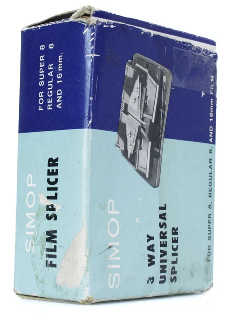 SIMOP 3 WAY Ancienne Colleuse Super 8 (Réf#F-967) EUR 22,95 - PicClick FR