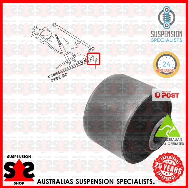 REAR AXLE LOWER Mounting, Control/Trailing Arm Suit MITSUBISHI Pajero 2.5 TD EUR 25,31 - PicClick FR