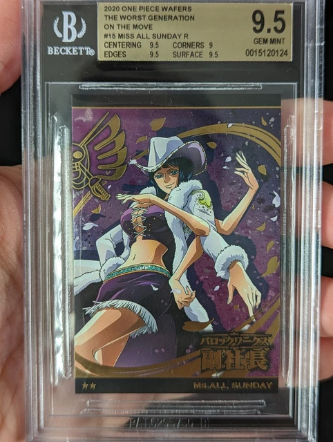 ONE PIECE WAFERS Card Nico Robin Waifu Luffy no TCG Ace Shanks Manga BGS PSA 9.5 $97.34 ...