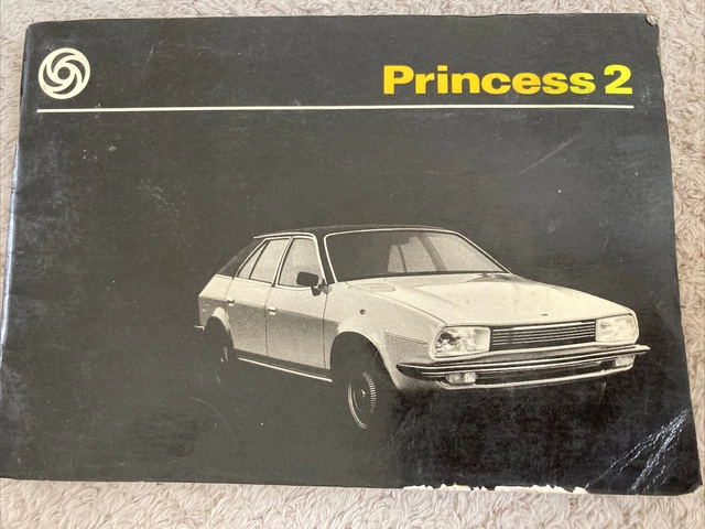 BRITISH LEYLAND AUSTIN Princess 2 Handbook - 1979 - 1700, 2000 & 2200 ...