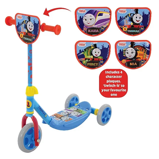 THOMAS & FRIENDS Switch It Multi Character Tri-Scooter Kids Push ...