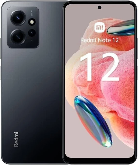 XIAOMI REDMI NOTE 12 4GB + 128GB Storage Unlocked Grey New Sealed in ...