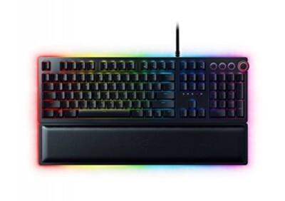 RAZER HUNTSMAN ELITE Opto-Mechanical Gaming Keyboard (GBR Layout ...