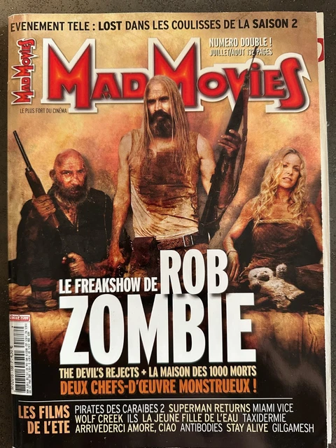 MAGAZINE MAD MOVIES n°188, Rob Zombie, Wolf Creek, Superman Returns ...