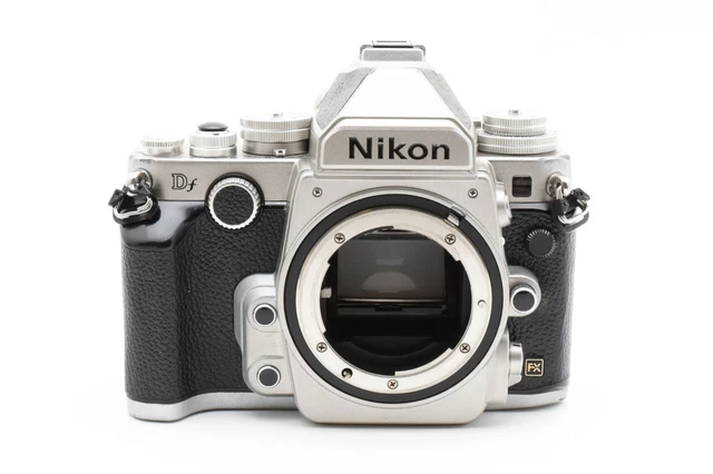 NIKON DF 16.3MP Digital Full Frame Camera Body Silver From Japan (Near ...