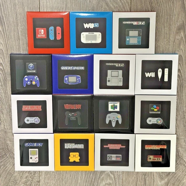 NINTENDO KYOTO MUSEUM Limited Pins 15 Set Complete Collection Japan EUR ...
