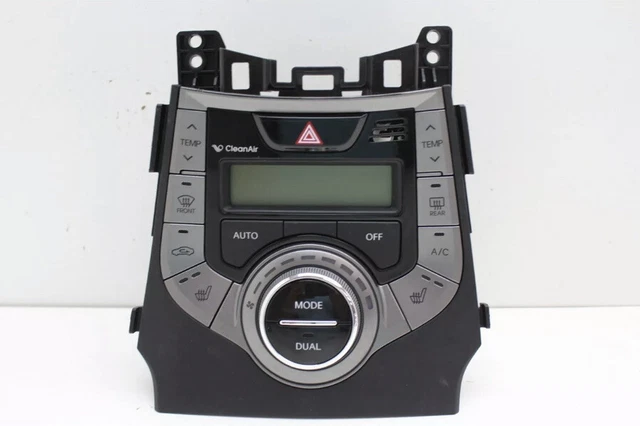 11 12 13 Hyundai Elantra Climate Control Panel Temperature Unit A/C ...