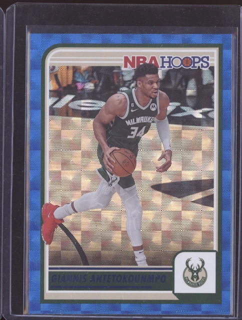 GIANNIS ANTETOKOUNMPO 2023-24 Panini Hoops Hyper Blue EUR 1,22 ...