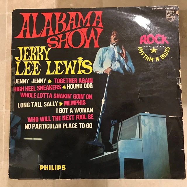 JERRY LEE LEWIS " Alabama Show " LP Original France Philips 14.549 EUR ...