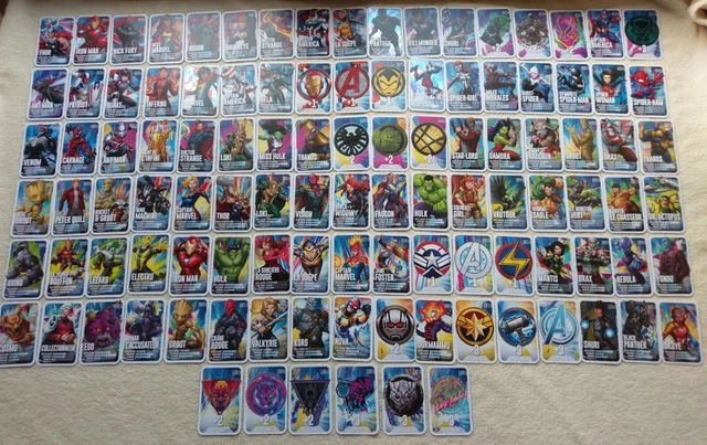 LECLERC MARVEL PARS EN MISSION 2022 Collection Complète 108 CARTES EUR ...