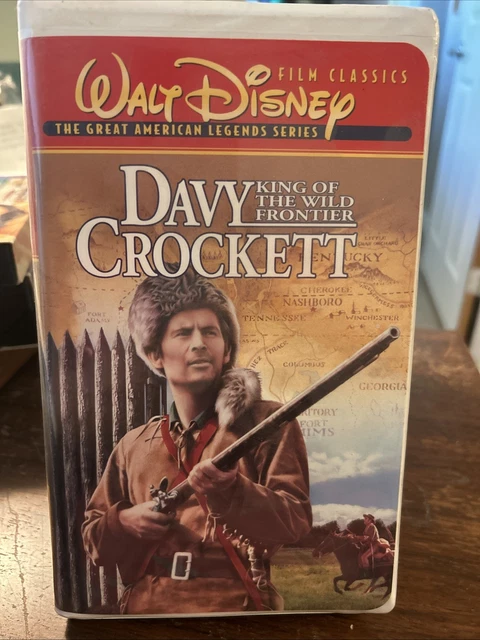 DAVY CROCKETT - King of the Wild Frontier VHS, 2000, Great American ...