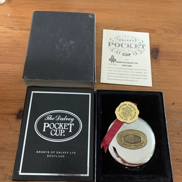 BOXED THE GRANTS Of Dalvey Telescopic Pocket Cup £42.30 - PicClick UK