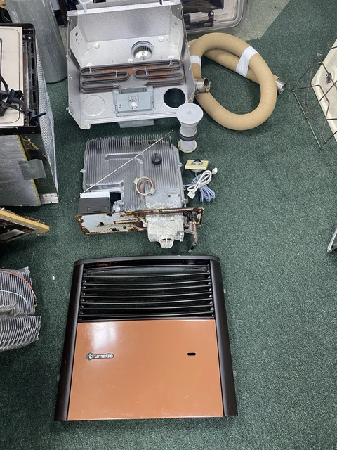 CARAVAN MOTORHOME SELF Build Gas Fire Heater Roof Vent Truma Ultraheat ...
