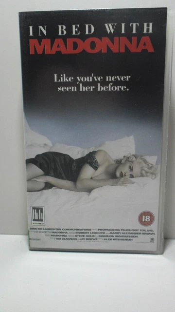 IN BED WITH Madonna VHS £9.99 - PicClick UK