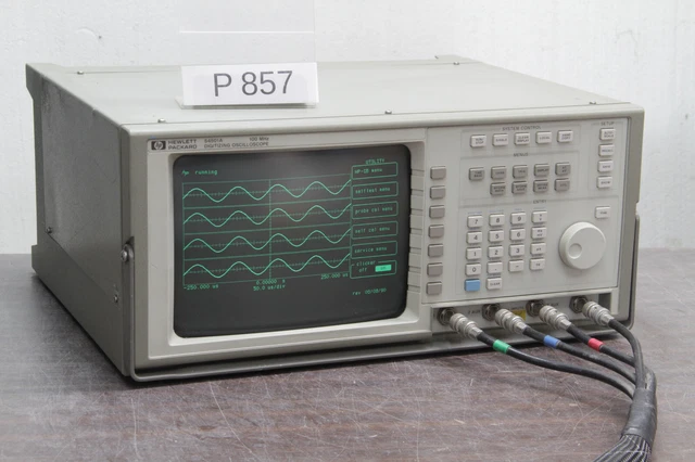 AGILENT HP 54501A OSCILLOSCOPE 4x100MHz # P857 EUR 275,00 - PicClick FR