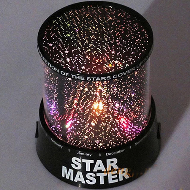 ROMANTIC LED COSMOS Star Master Sky Starry Night Projector Bed Light ...