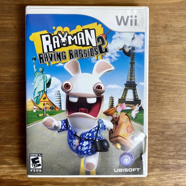 RAYMAN RAVING RABBIDS 2 (Nintendo Wii, 2007) *COMPLETE* £5.42 - PicClick UK
