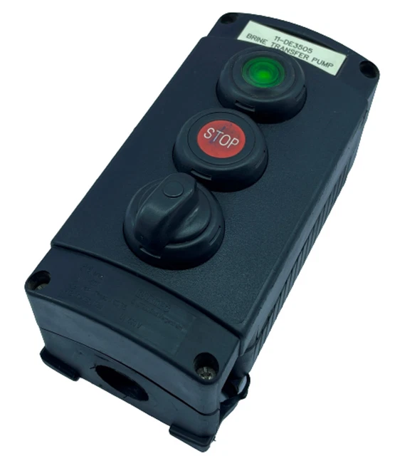 BARTEC 07-3513 CONTROL Station Push Button ComEx Three Gang PTB 00 ATEX ...