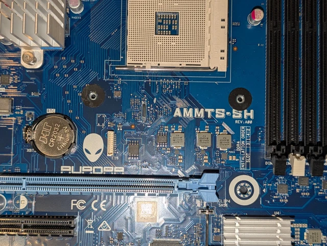 DELL ALIENWARE MOTHERBOARD AMMTS-SH NWN7M B550 AM4 64GB mATX with ...