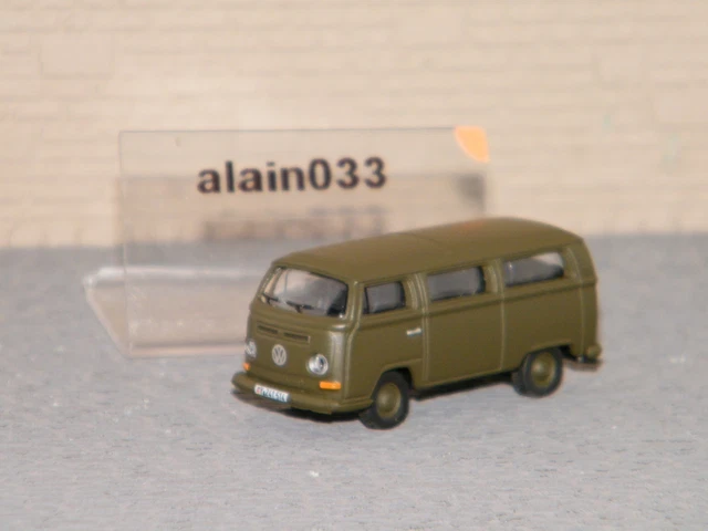 VW T2 BUS Bundeswehr military SCHUCO 1:87 ref 452636500 £9.10 - PicClick UK