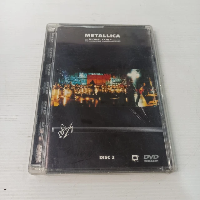 METALLICA CUNNING STUNTS Disc 2 & Michael Kamen Disc 2 DVD Region 2 3 4 ...