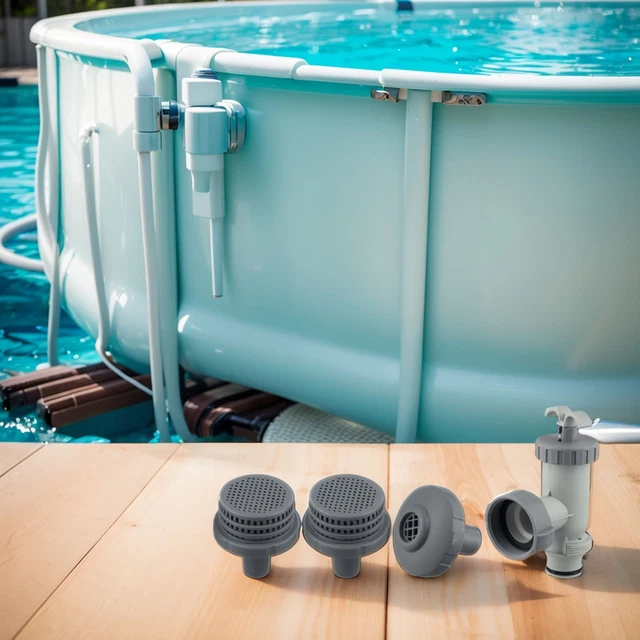 POUR INTEX 26004E Kit de Remplacement Jet d'Air avec Connecteurs Buse ...