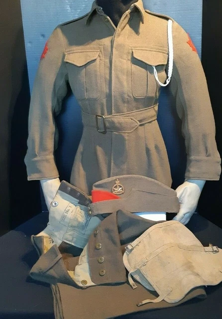 WW2 RCAC, ROYAL Canadian Army Cadets Uniform Grouping. $150.00 ...