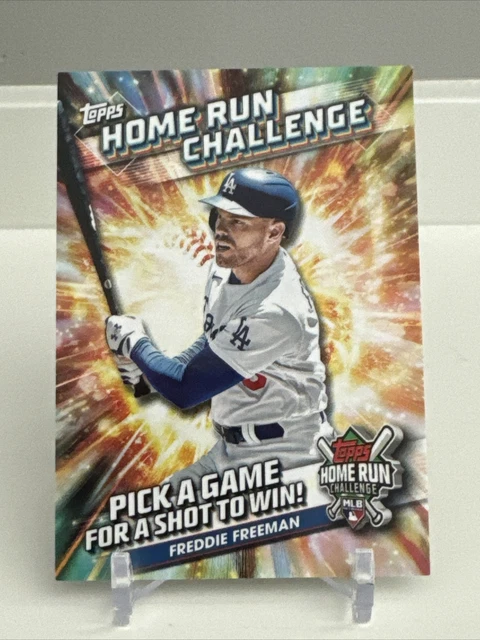 FREDDIE FREEMAN DODGERS Home Run Challenge HRC-12 2024 Topps Series 1 ...