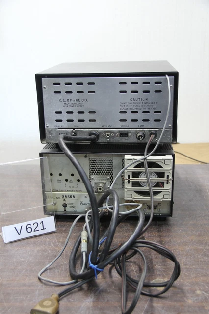 DRAKE TR-4C SIDE BAND TRANCEIVER + POWER SUPPLY / SPEAKER MODULE # V621 ...