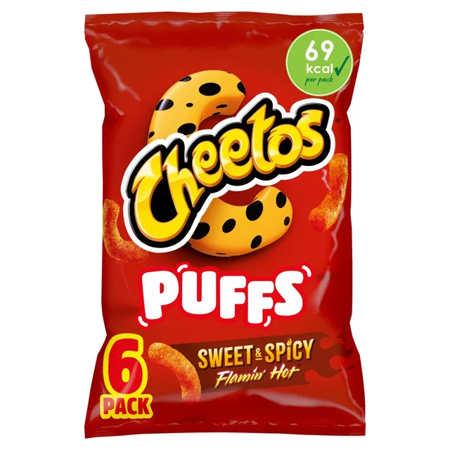 CHEETOS FLAMIN HOT Puffs Crisps 24 x 13g NEW STOCK $18.58 - PicClick CA