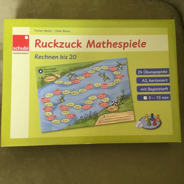 RUCKZUCK MATHESPIELE SPIELEND rechnen im Zahlenraum bis 20 wie neu! EUR ...
