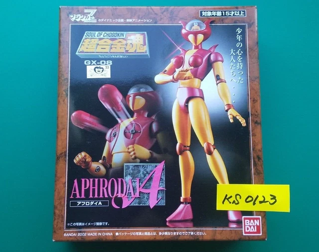 BANDAI SOUL OF Chogokin GX-08 Mazinger Z Aphrodai Aaction Figure New £142.09 - PicClick UK