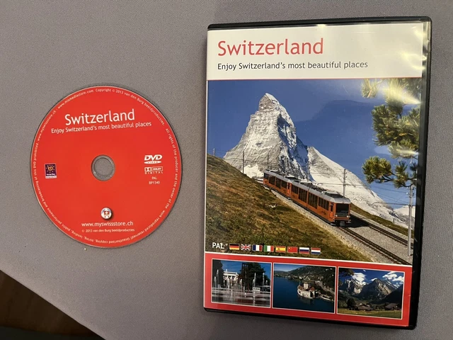 SWISS TOUR MOST Beautiful Places DVD- REGION-SWITZERLAND-Rare £8.99 ...