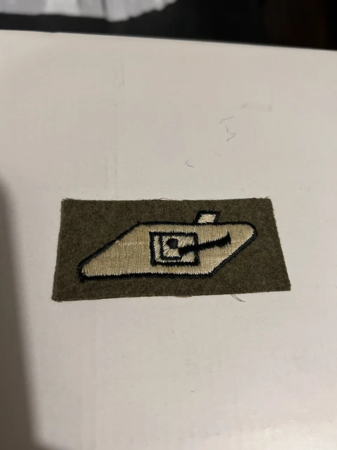 WW2 ROYAL CANADIAN RCAC Tank Corps Identifier Badge Patch $39.99 ...