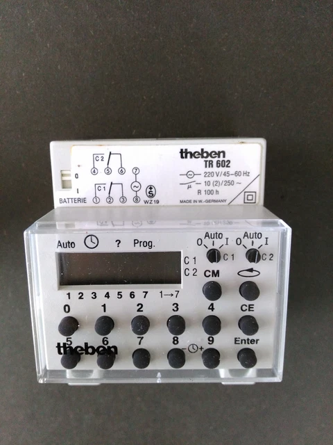 THEBEN ZEITSCHALTUHR NEU in OVP Termina TR 602 EUR 19,00 - PicClick DE