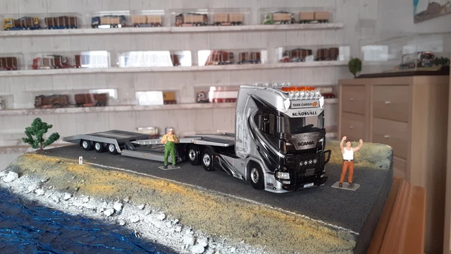 A VENDRE Scania Tank Cargo Wsi 1/50 nouveau et complet EUR 225,00 ...